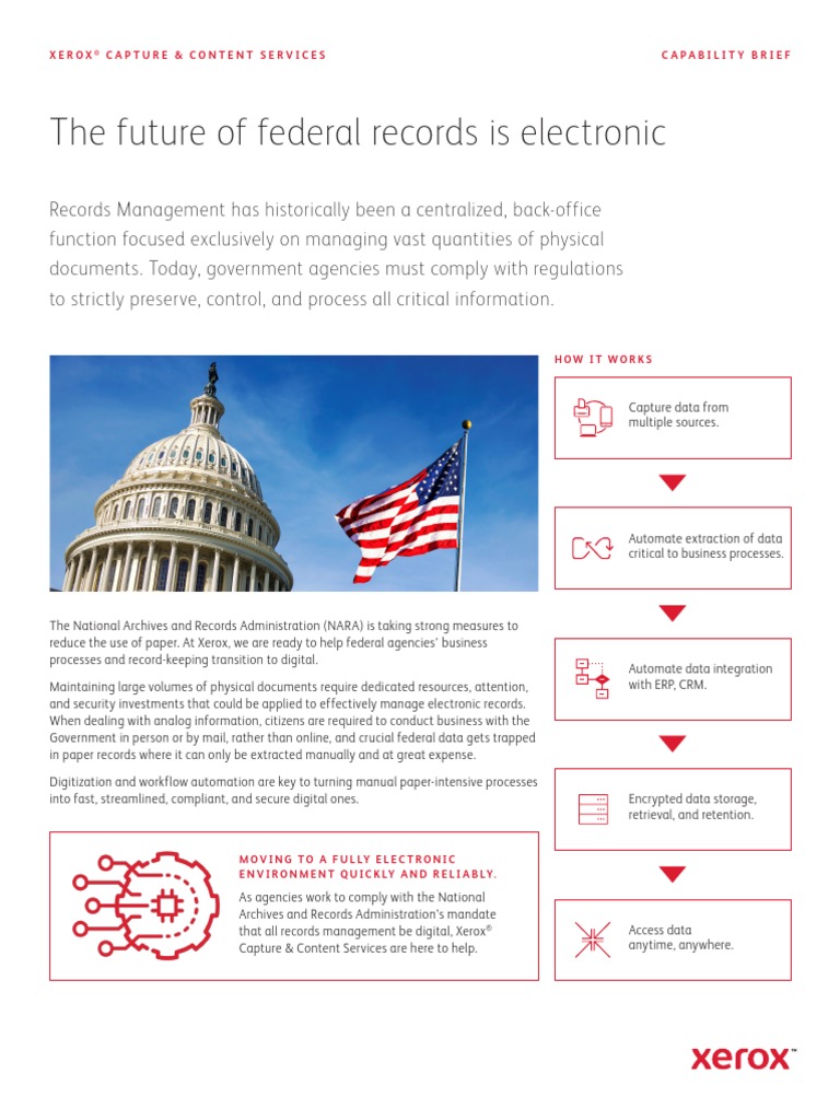 Transition To Digital: National Archives and Records Administration ...