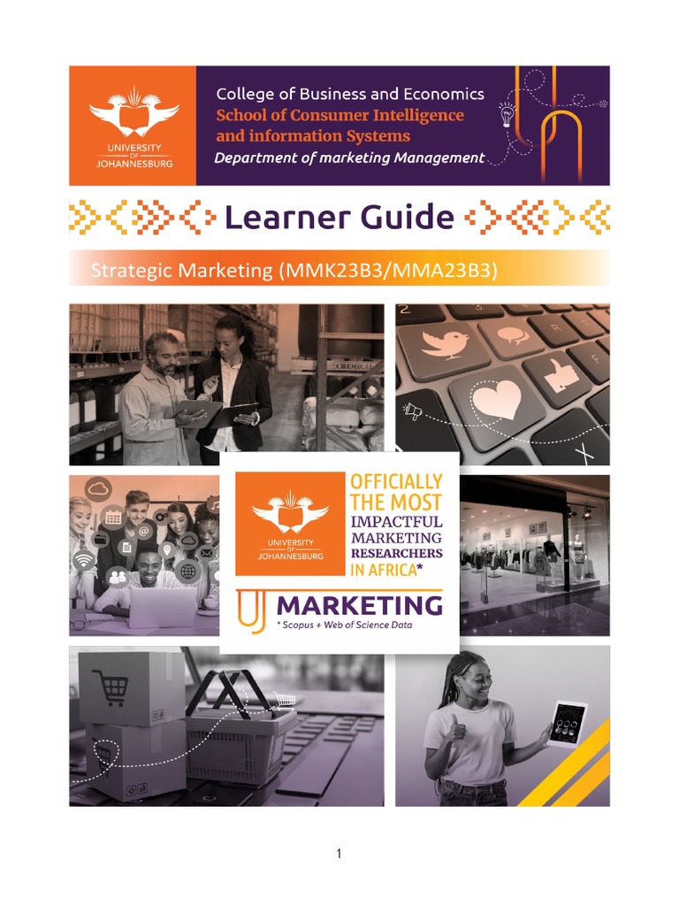 Learning Guide - MMA23B3 - MAR33B2 BMB3B 2023 | PDF