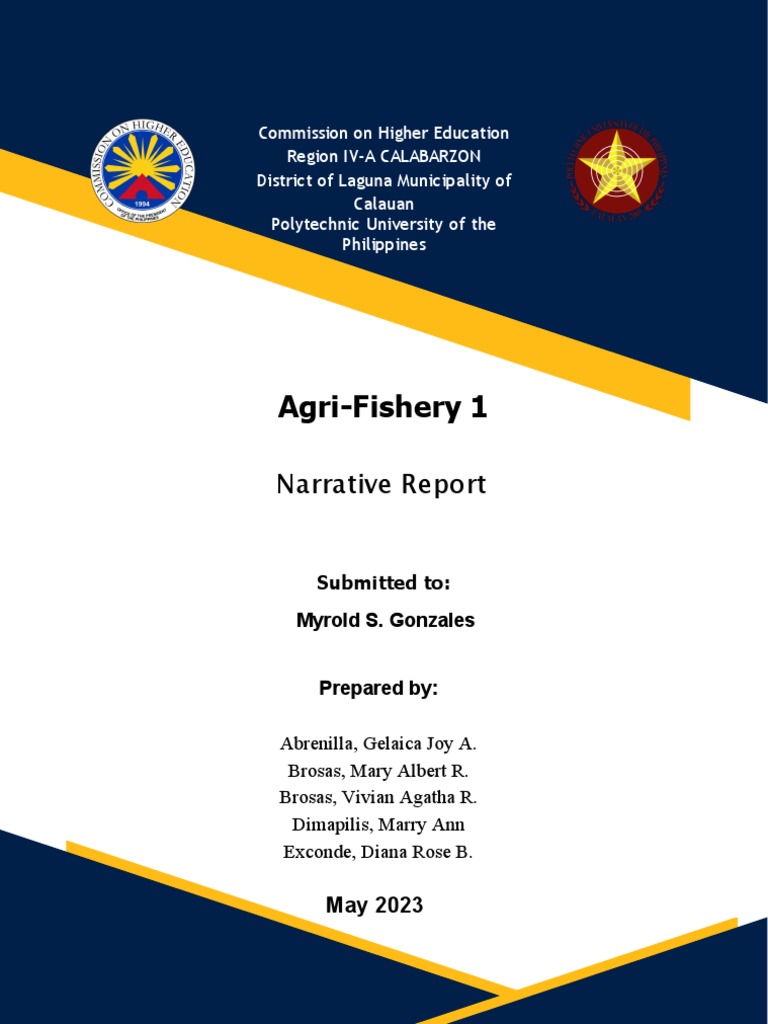 NArrative Report in Agr-Fishery 1 | PDF | Natural Materials | Horticulture