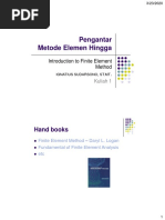 Konsep Dasar Finite Element Method | PDF | Metode & Bahan Ajar