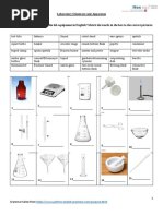 Common Laboratory Apparatus and Uses | PDF | Amorphous Solid | Tools