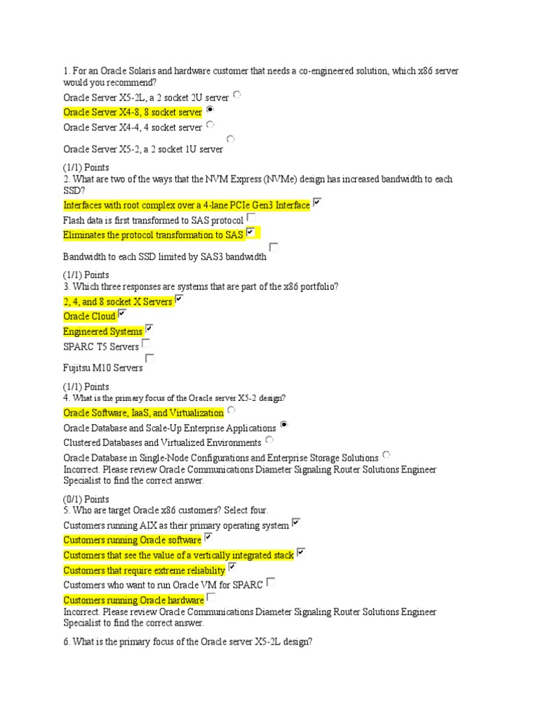 Sun X86 Systems Sales Specialist Pdf Oracle Corporation Server Computing