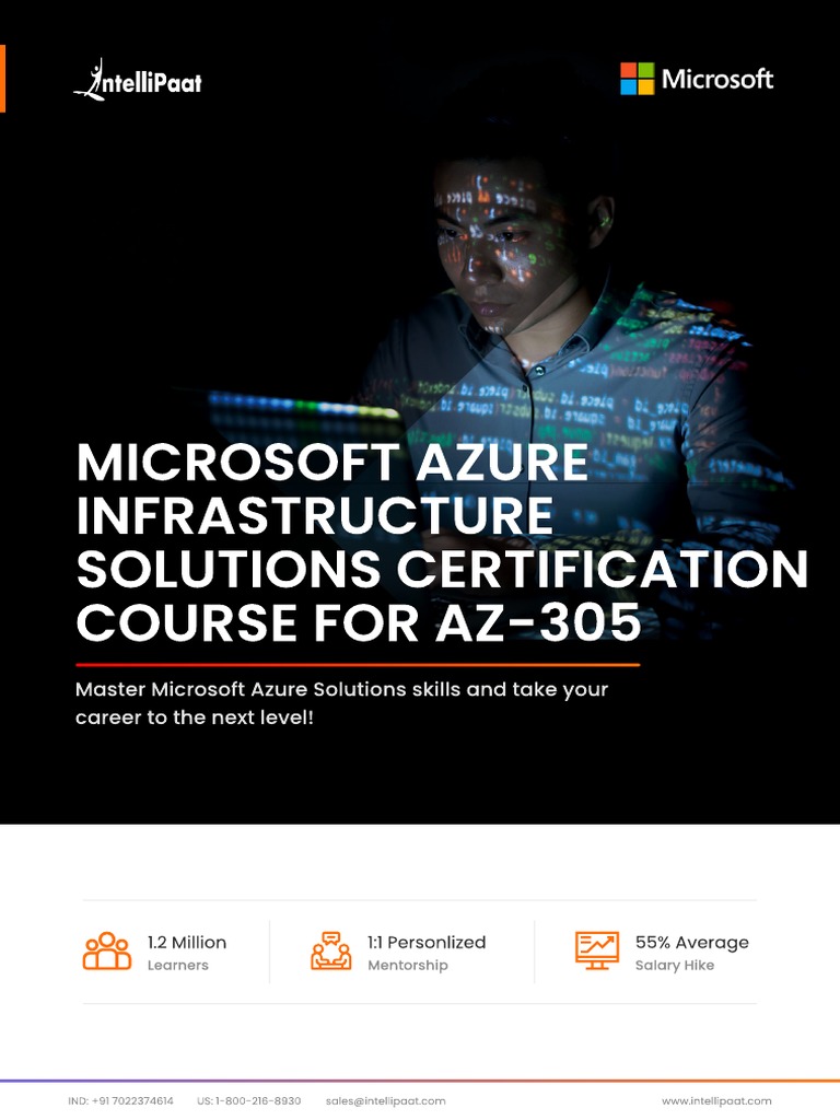 Microsoft Azure Infrastructure Solutions Certification Training For AZ ...
