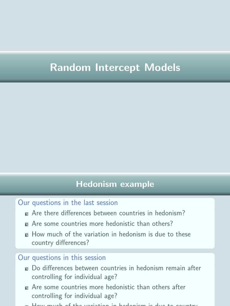 Random Ints | PDF | Errors And Residuals | Variance Random Ints | PDF | Errors And Residuals | Variance