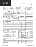 Local Conveyance Format | PDF | Expense | Employee