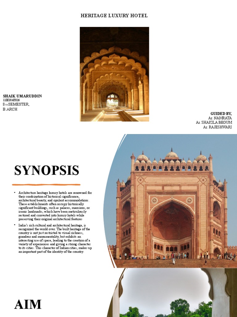 Heritage Luxury Hotel Design Thesis | PDF | Hotel | Buildings And ...