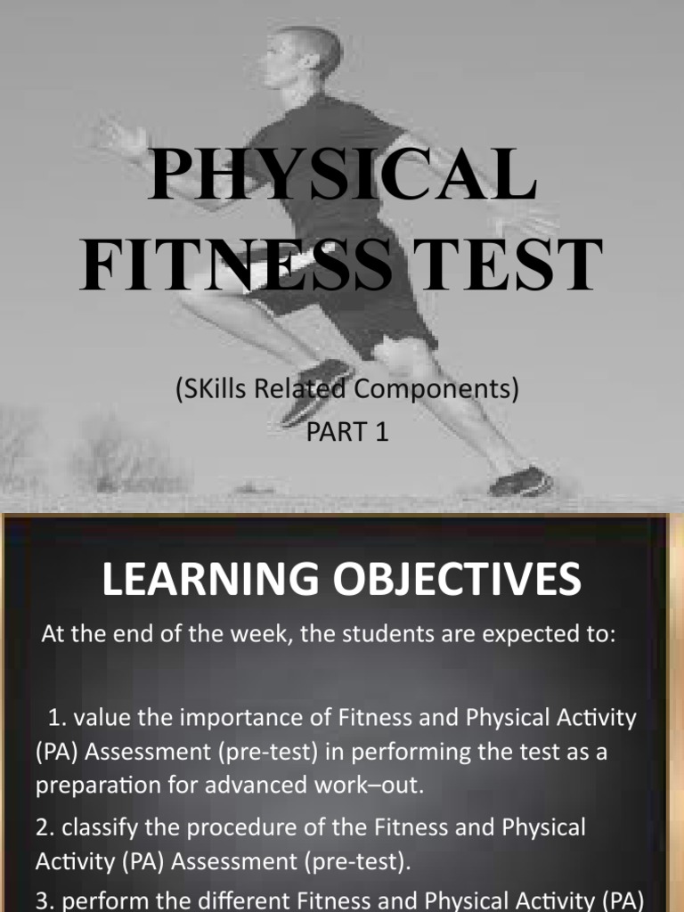 lesson-8.-PHYSICAL-FITNESS-TEST-L3 | PDF