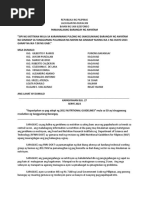 BNC-Minutes-of-Meeting - 4th Quarter | PDF