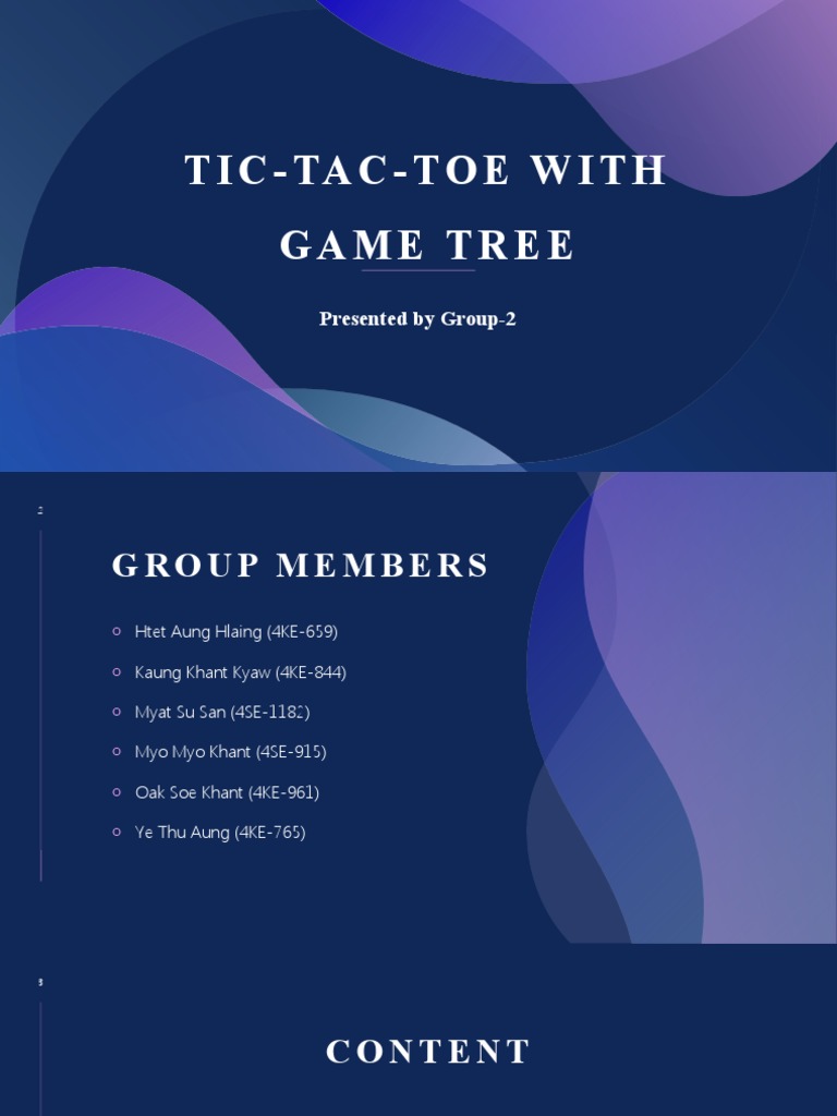 Presentation 2 - Tic Tac Toe | PDF