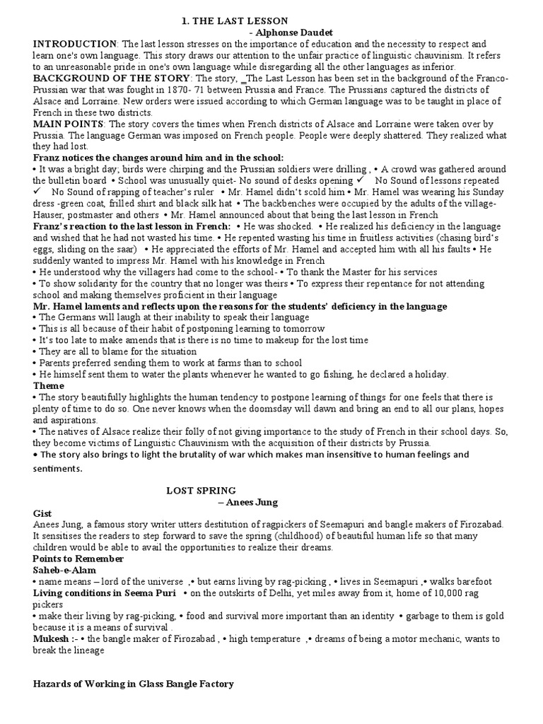 12 All Lessons in Nutshell | PDF | Antarctica | Earth