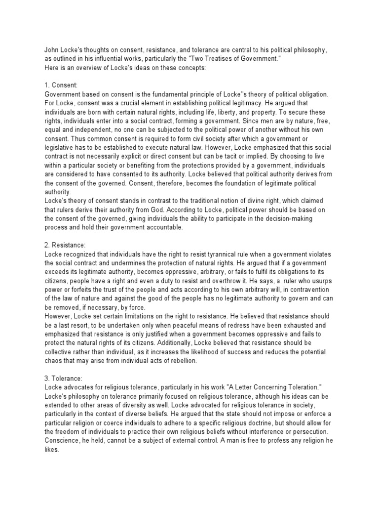 John Locke | PDF | John Locke | Social Contract