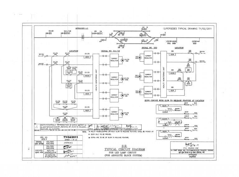 3aspect Lamp Circuit | PDF