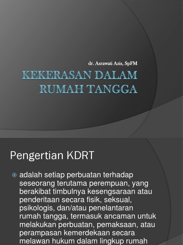 KDRT | PDF