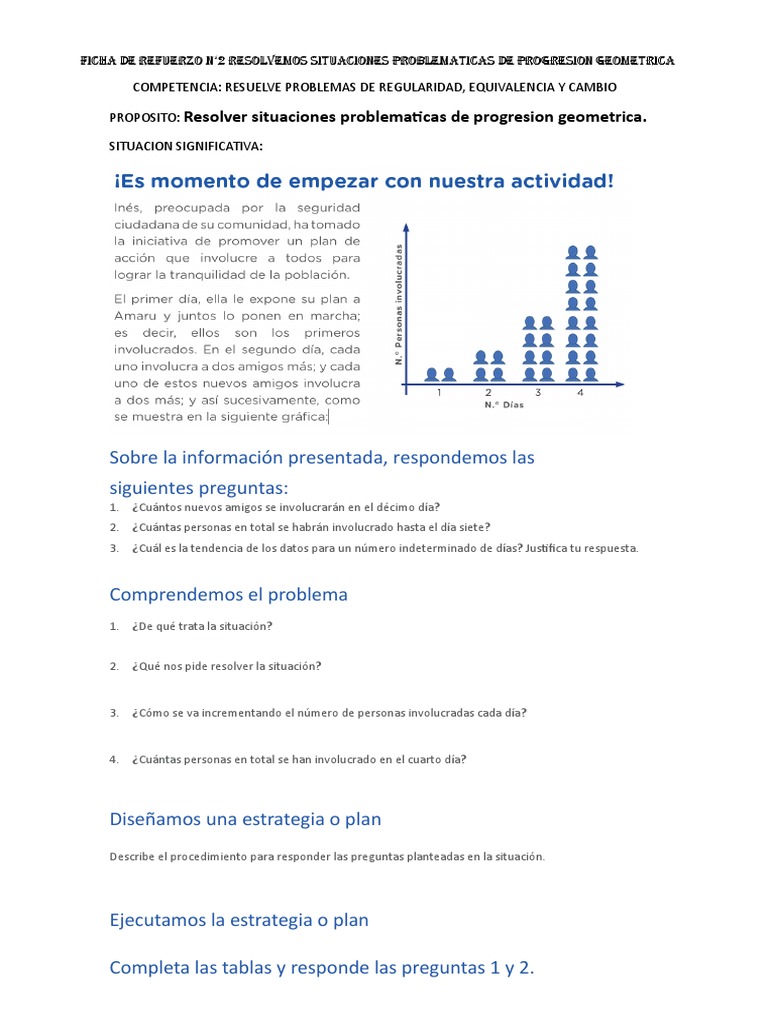 Ficha de Refuerzo 2 | PDF