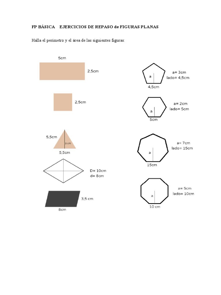 Ejercicios Repaso | PDF