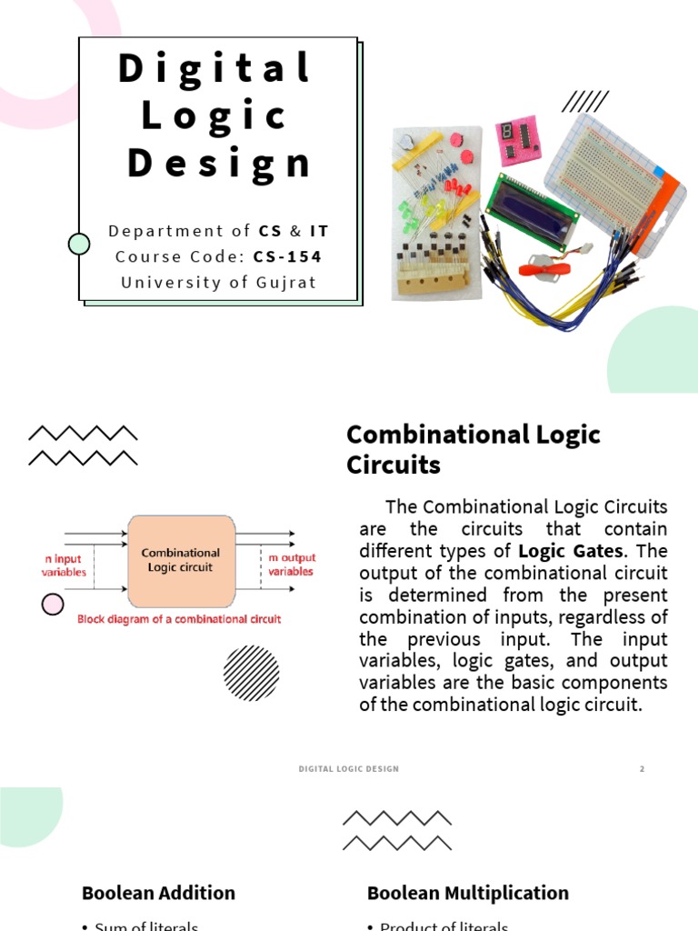 Lec 3 Dld Pdf Logic Gate Boolean Algebra