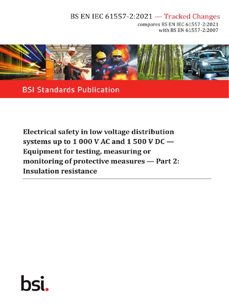 BS en IEC 61557-2 (2021) Insulation Resistance | PDF