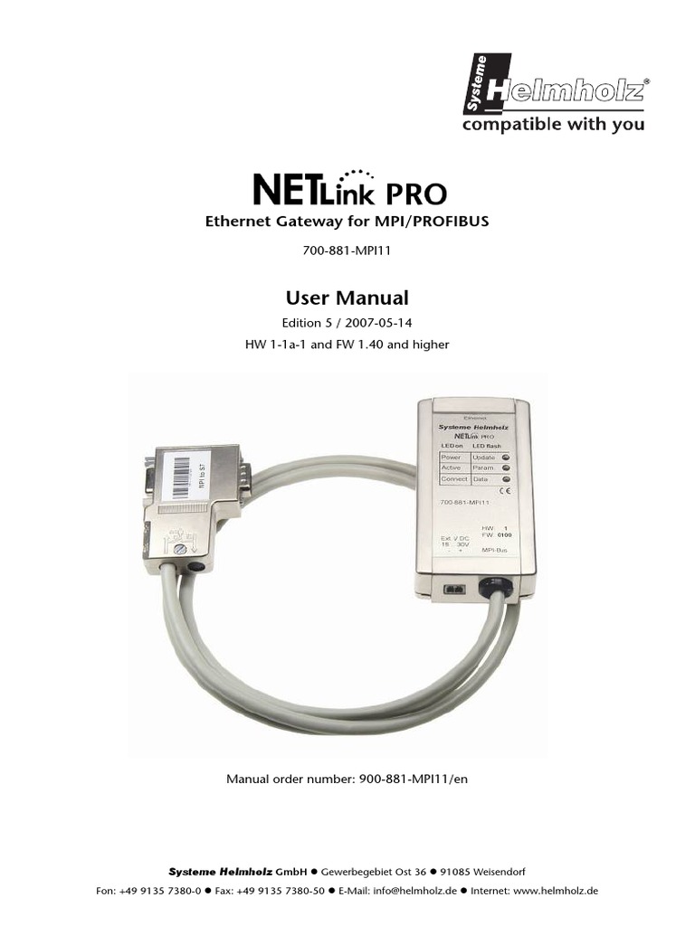Manual NETLink-PRO 5 | PDF | Ip Address | Microsoft Windows