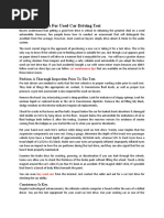 DQ8 - Test Drive Feedback Form | PDF | Business | Technology & Engineering