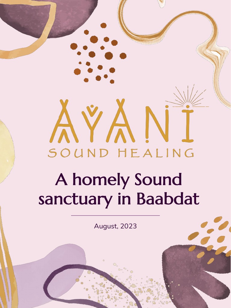 Ayani Brochure | PDF | Relaxation (Psychology)