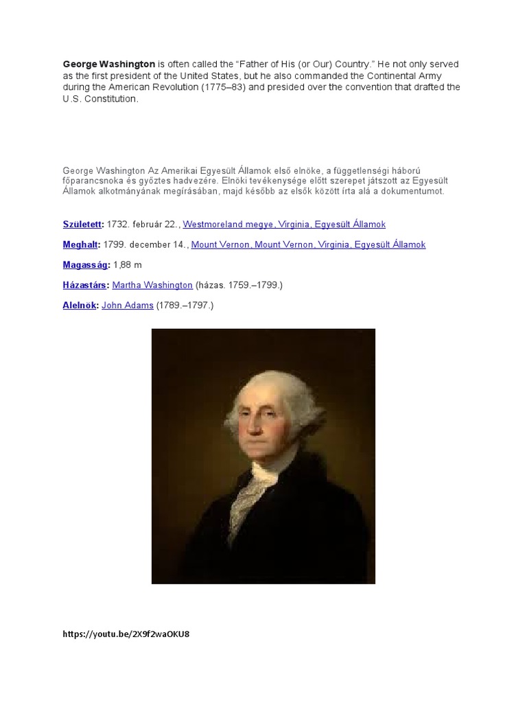 George Washington | PDF