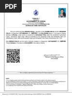 SC/ST Certificate Format for SSC | PDF | Government Of India | Government