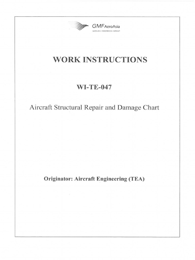 Aircraft Structural Repair Guidelines | PDF | Aviation