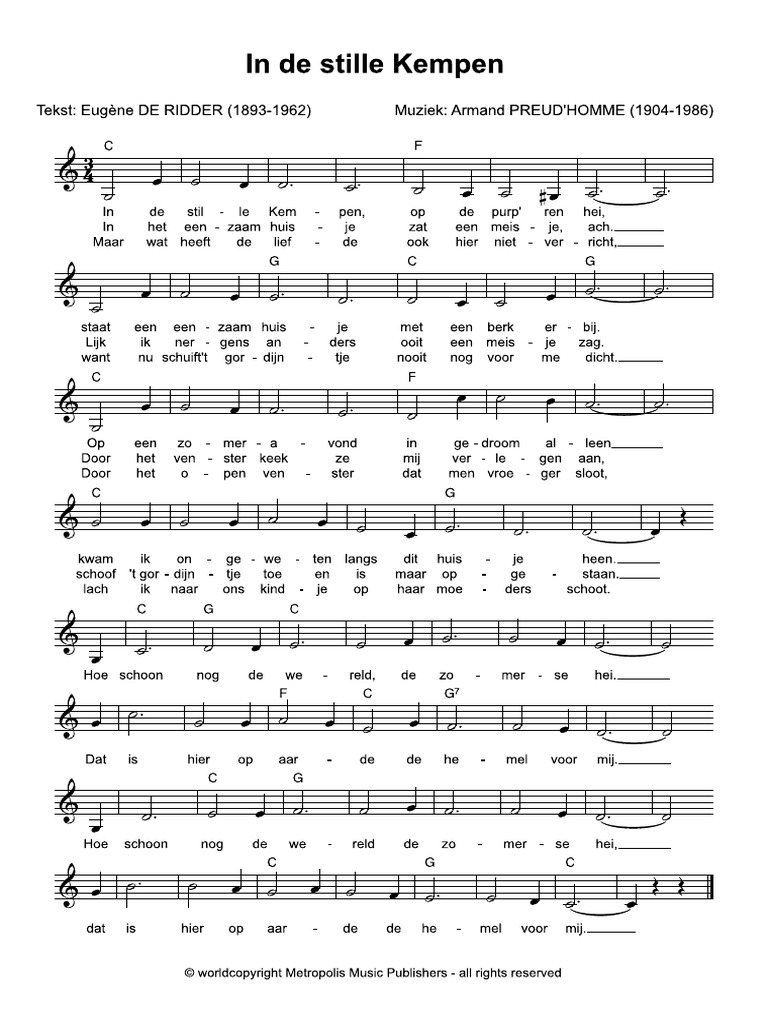 In de Stille Kempen C | PDF