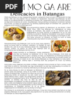 Batangas Dictionary | PDF