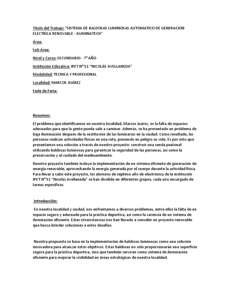 Lumina Tech | PDF | Diseño | Ingenieria Eléctrica