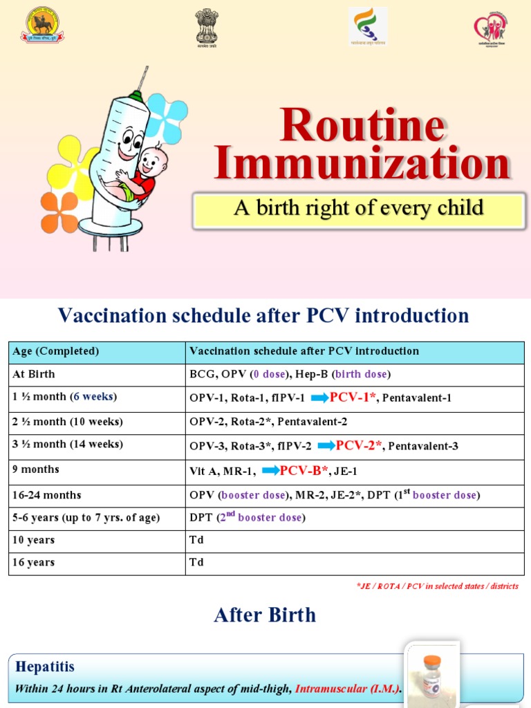 Routine Immunization | PDF | Vaccines | Drugs