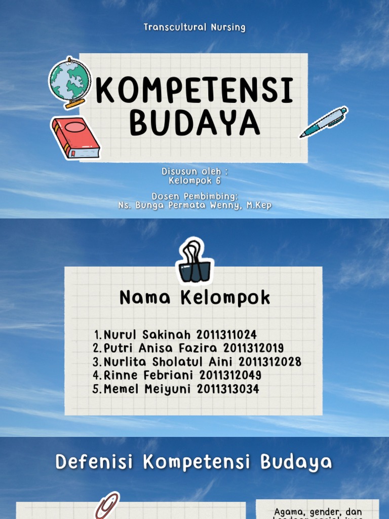 Kompetensi Budaya PPT - Kel 1 | PDF