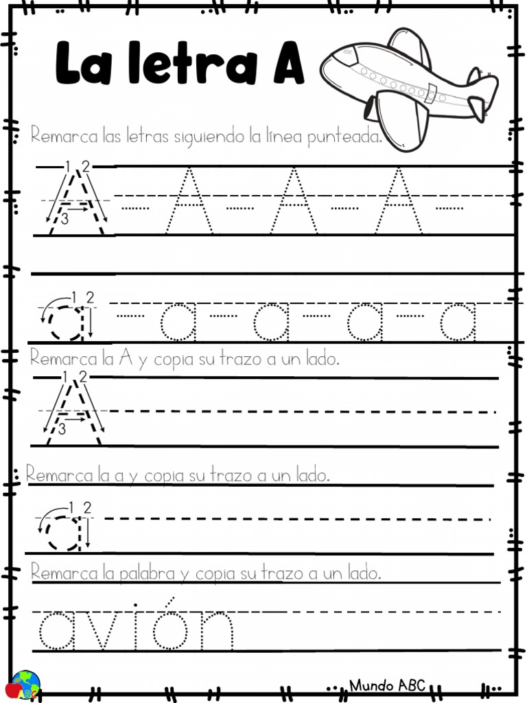 Actividades de La A-Z | PDF | Caso de carta | Ortografía