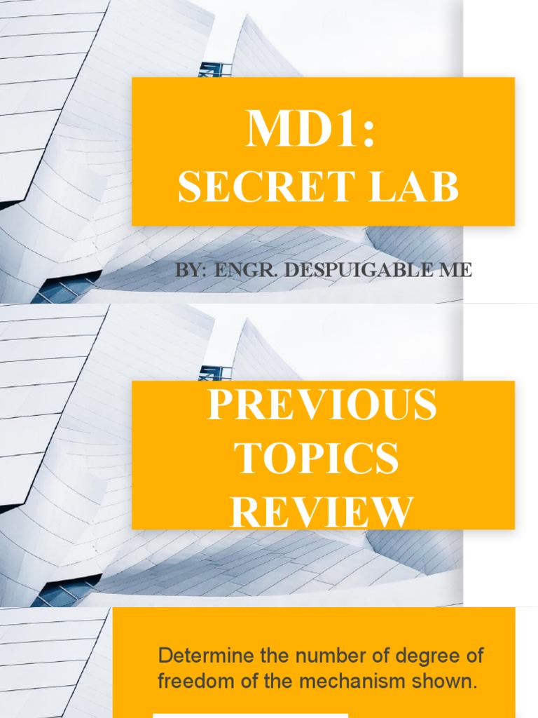 MD 1 | PDF | Horsepower | Force