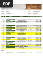 Quotation Format | PDF | Tile | Plaster