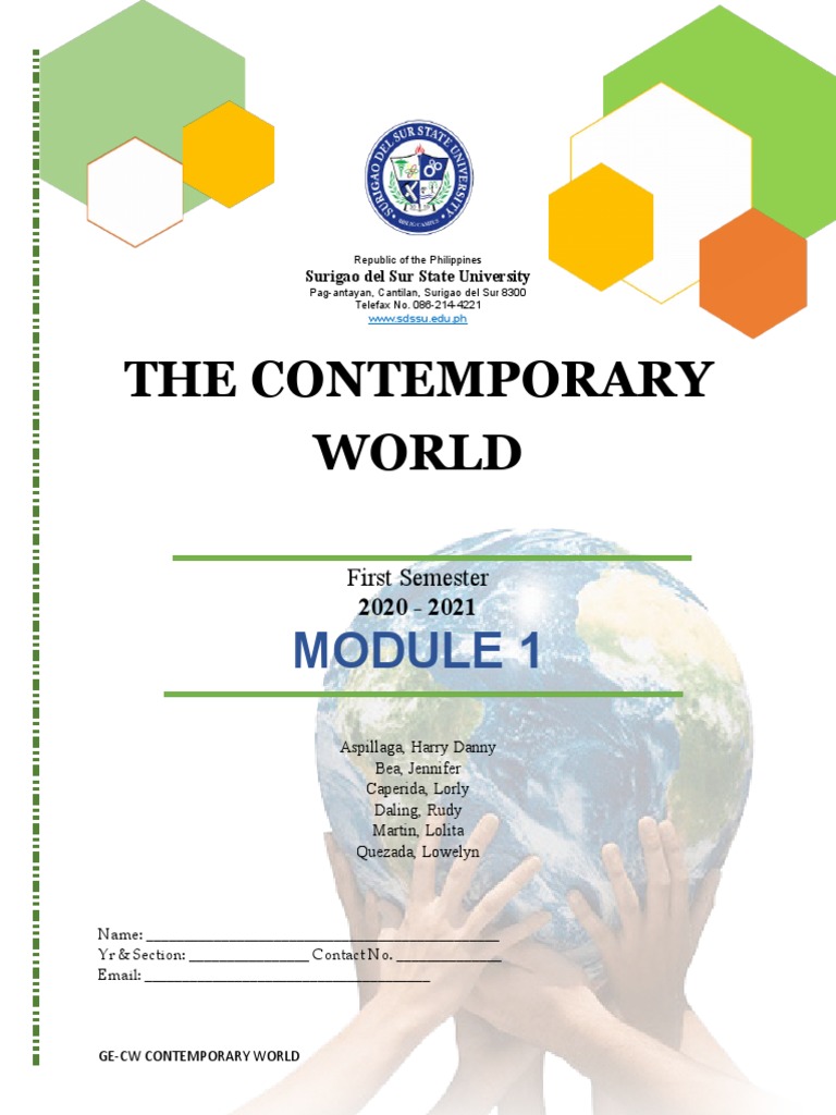 TCW Prelim Module | PDF | World Systems Theory | Globalization