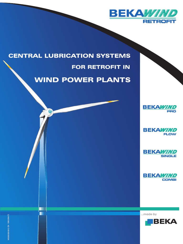 beka-wind | PDF | Bearing (Mechanical) | Wind Turbine