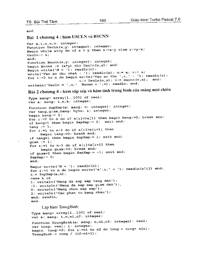Tailieuxanh Giao Trinh Turbo Pascal Split 9 68 | PDF