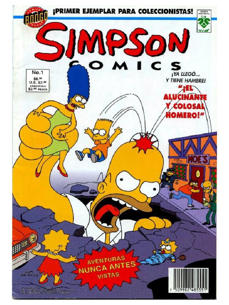 Los Simpsons Comic | PDF