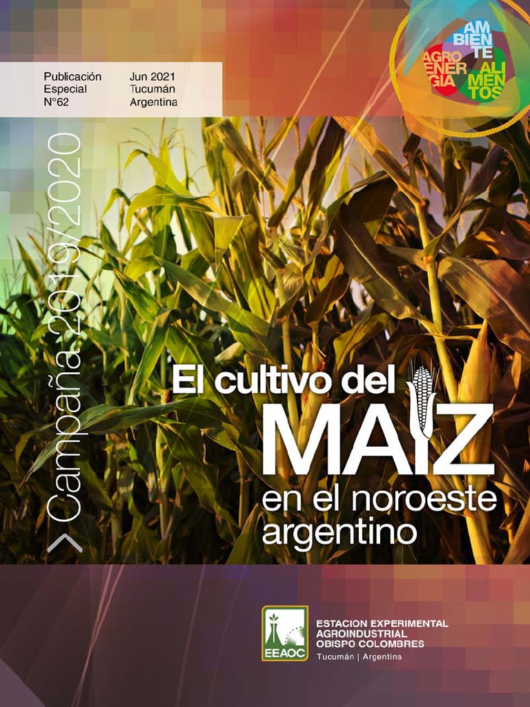 Libro Maiz EEAOC | PDF | Agricultura | Maíz