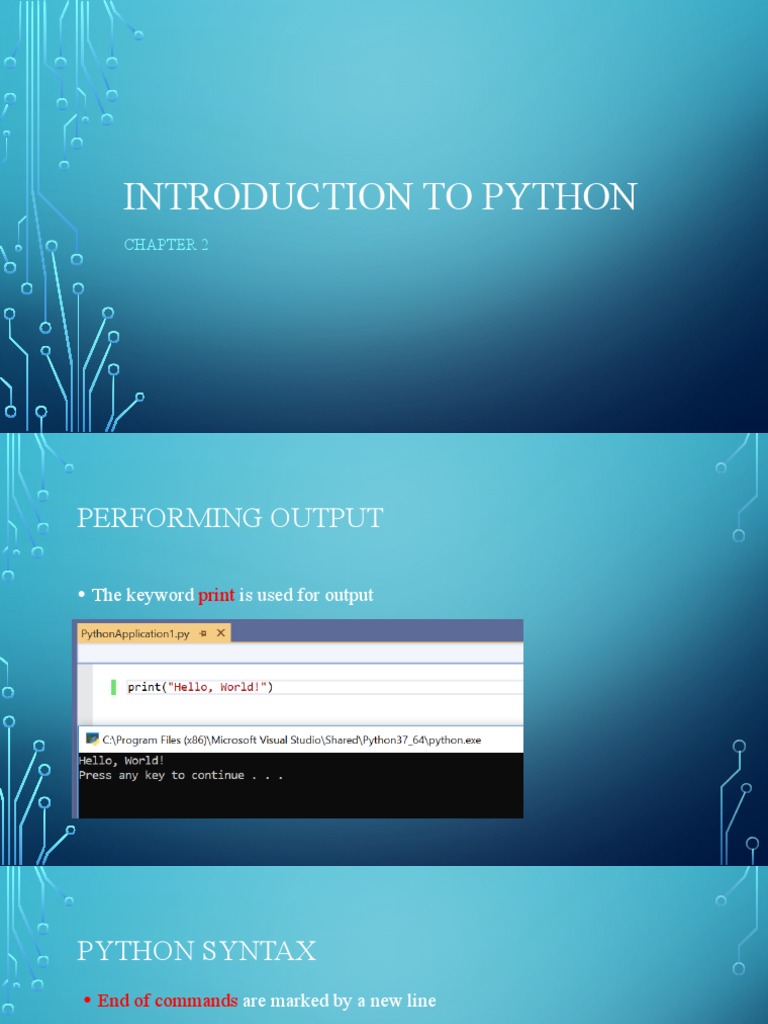 Ch2 Python Basics Pdf Python Programming Language Data Type
