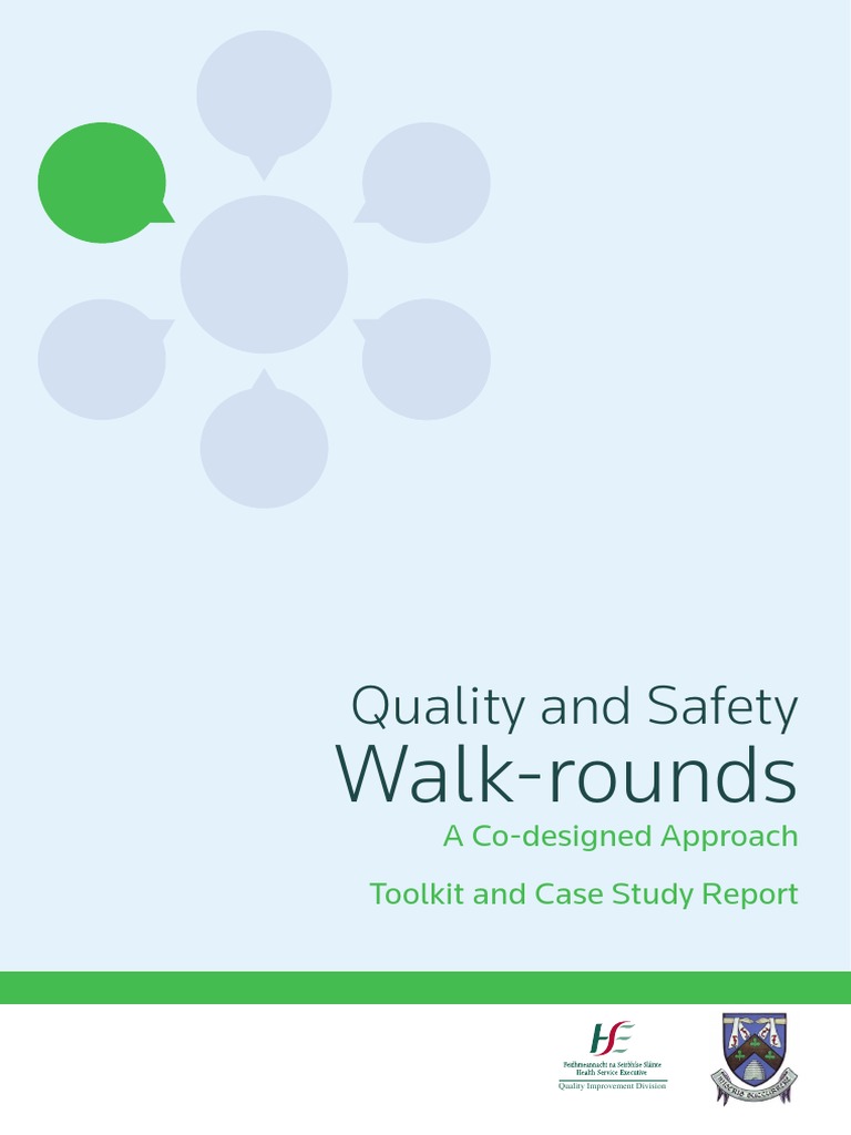 Quality and Safety Walk-rounds Toolkit | PDF | Health Care | Patient Safety