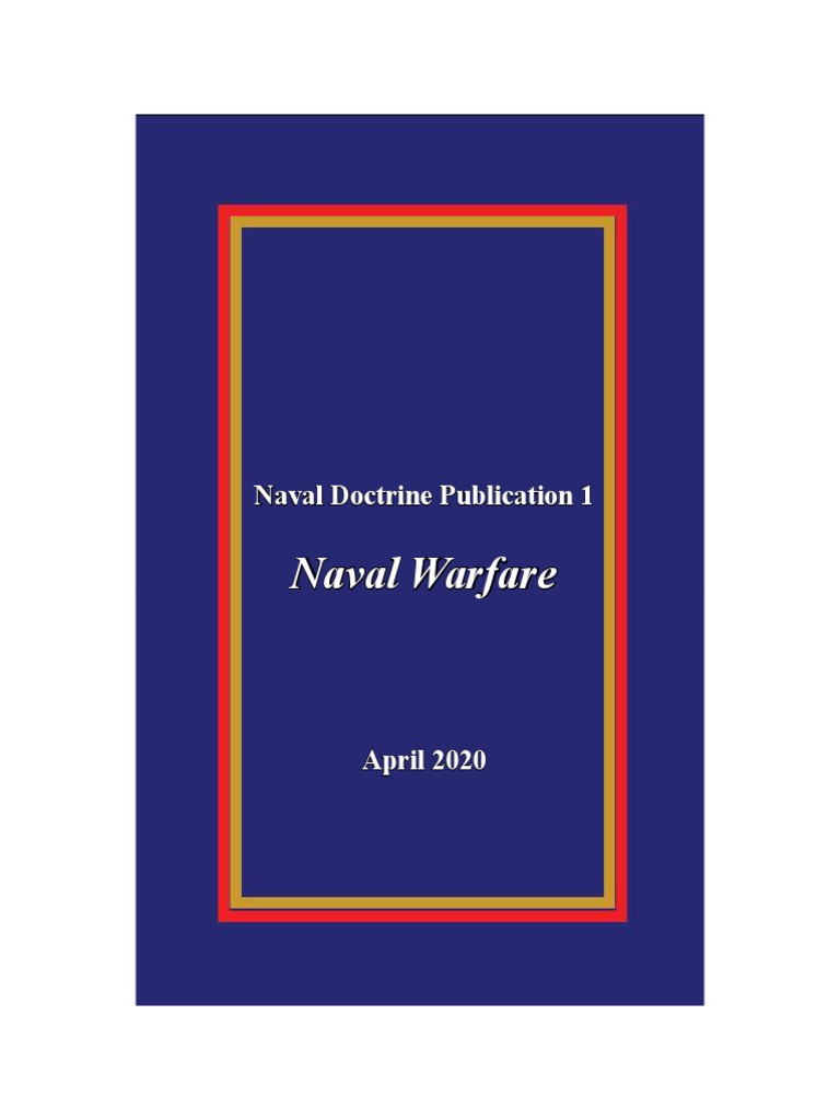 NDP-1 - Naval Warfare - 2020 | PDF | Marine Air Ground Task Force ...