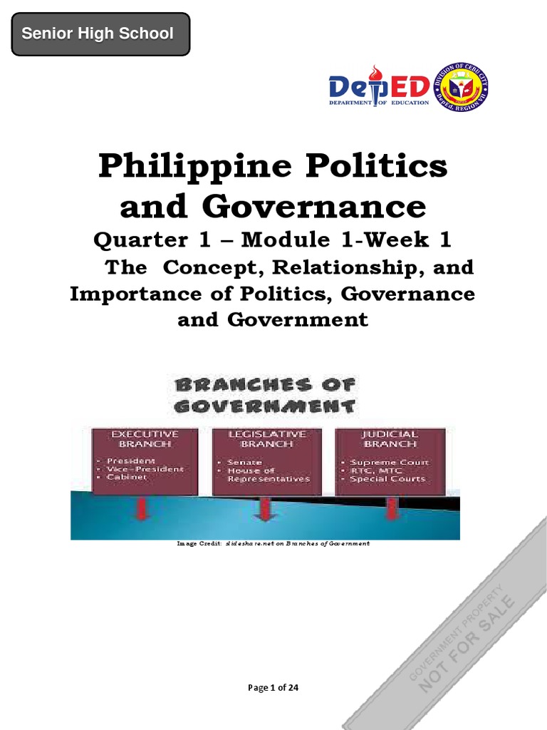 1 - Q1 Pol Gov | PDF | Governance | Learning