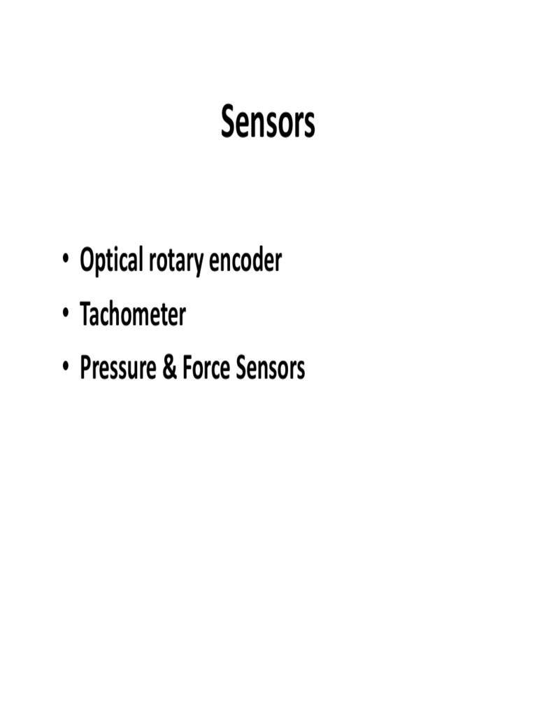 7 Rotary - Pressure&Force Sensors | PDF | Pressure Measurement ...