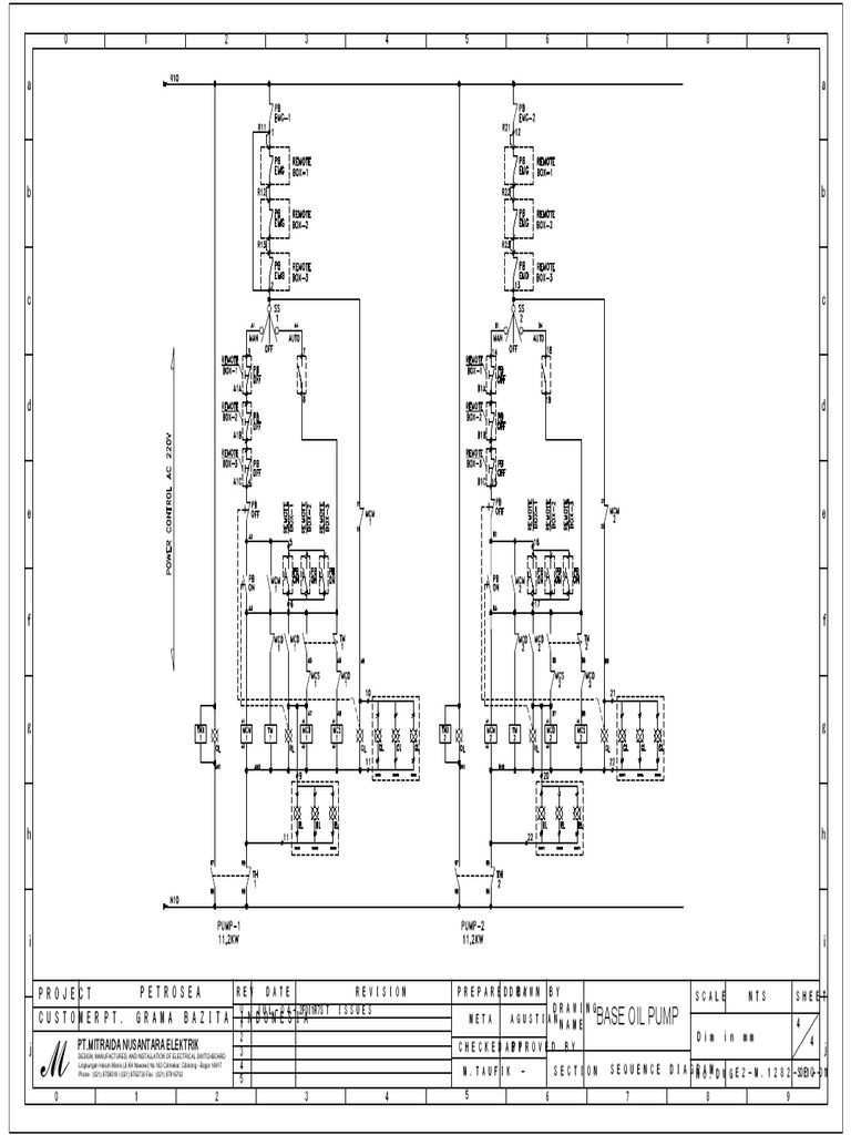 Base Oil Pump Schematic | PDF | Infographics