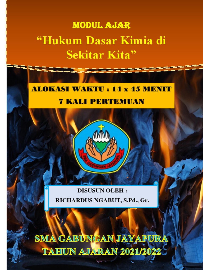 Modul Ajar - Hukum Dasar Kimia Di Sekitar Kita | PDF | Karier & Perkembangan | Sains & Matematika