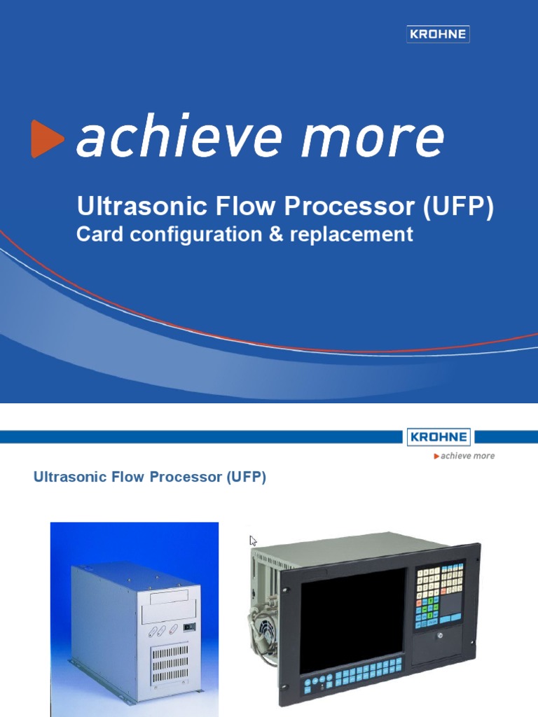 001.03 - UFP Cards, Configuration & Replacement | PDF | Analog To ...