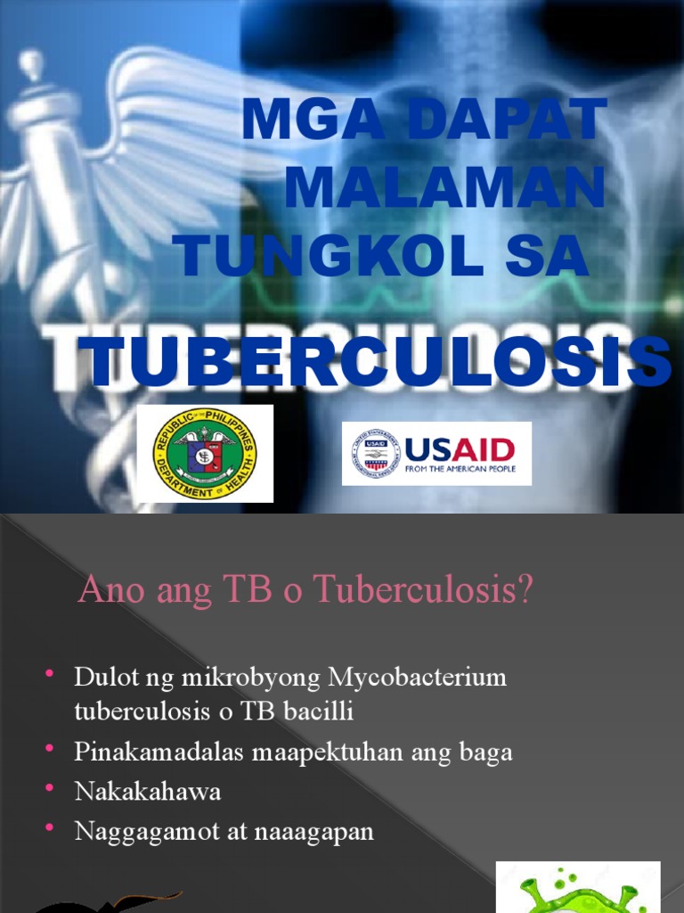Mga Dapat Malaman Tungkol Sa TB | PDF