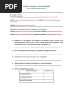 Hoja de Presentacion Word para Trabajos o Informes | PDF